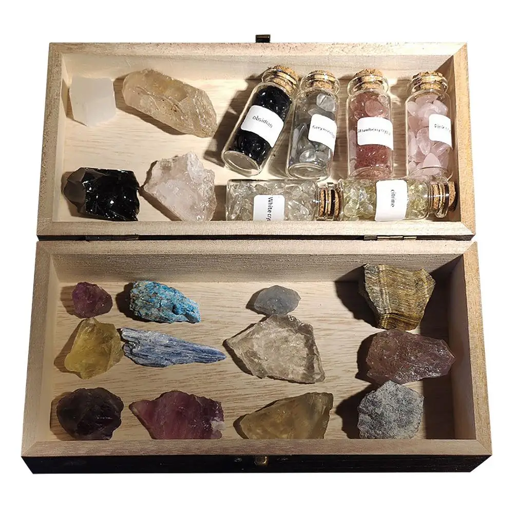 Healing Crystals Kit Crystals And Healing Stones Set Healing Crystals ...