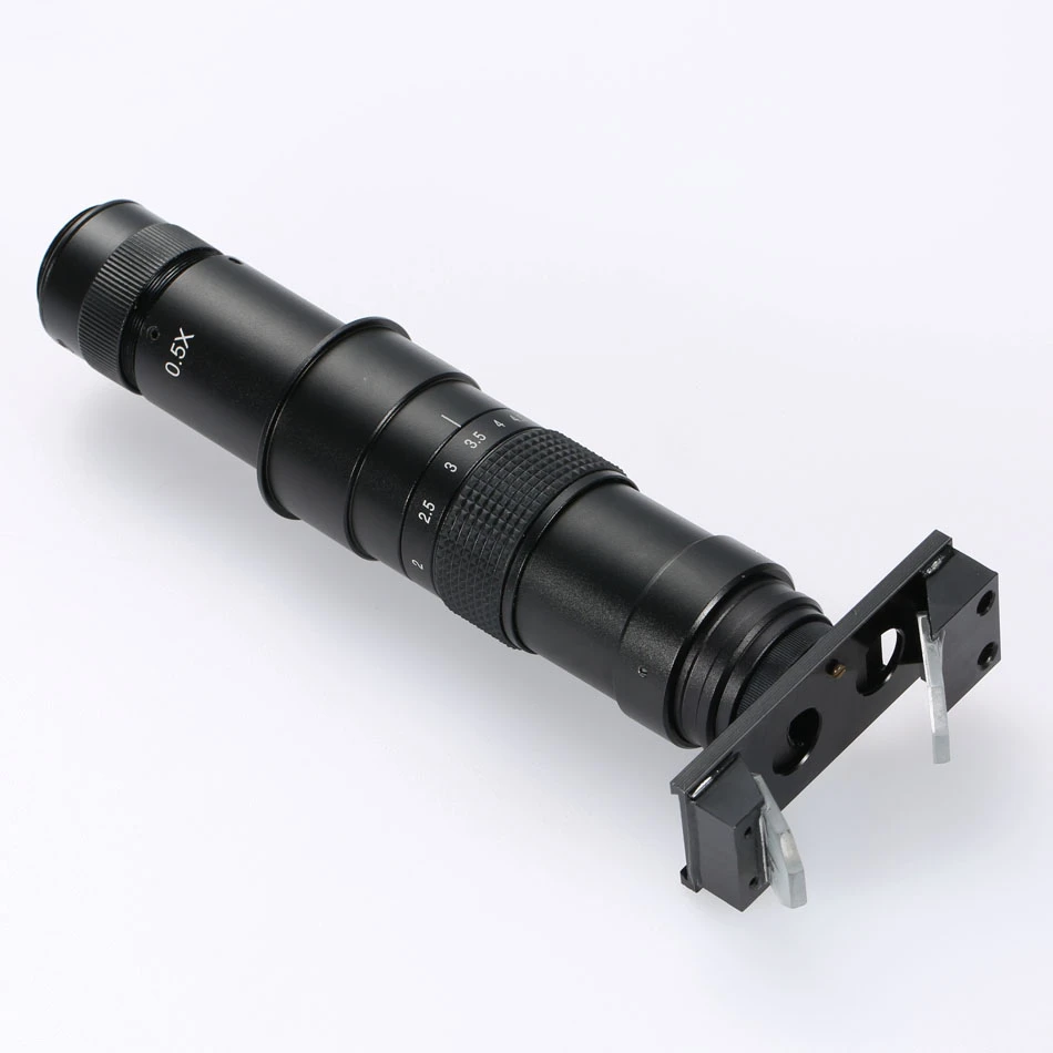 Electronic Monocular Video Microscope C-mount Zoom Lens 0.7x-4.5x 2d 3d ...