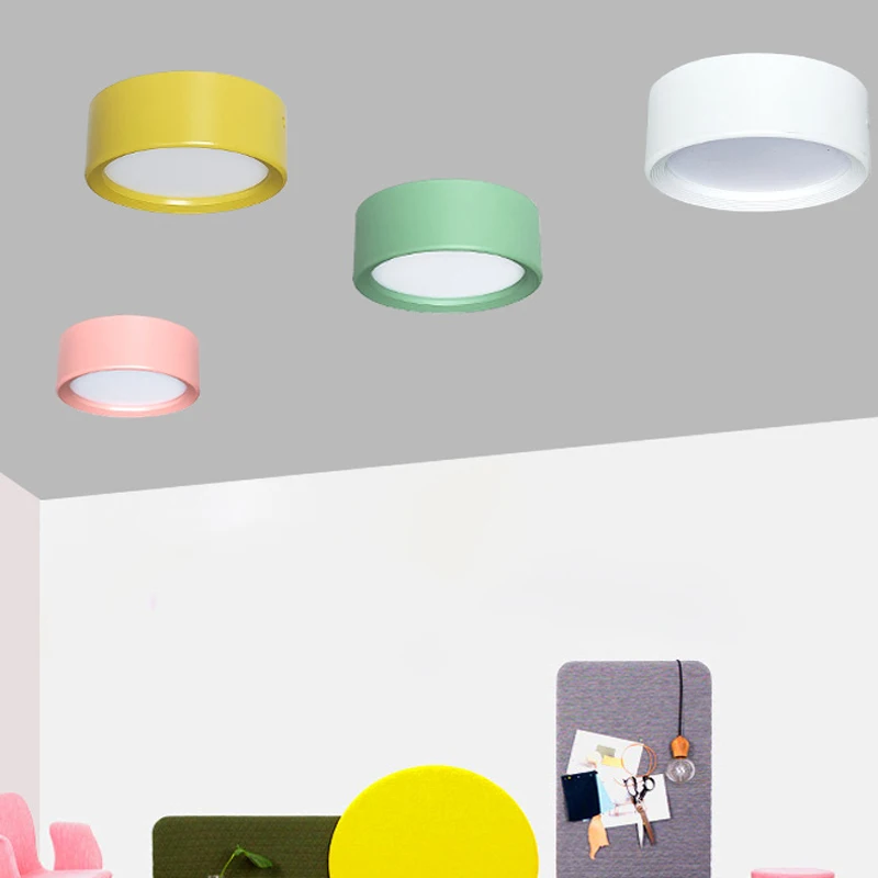 LED-Ceil-Downlight-7W-9w-12w-Colorful-Ceiling-Lamps-Tri-Color ...