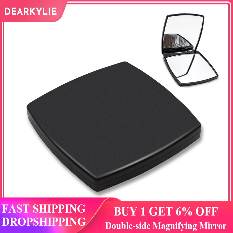 Portable Pocket Makeup Mirror Mini Hand Cosmetic Mirrors Vanity Double ...