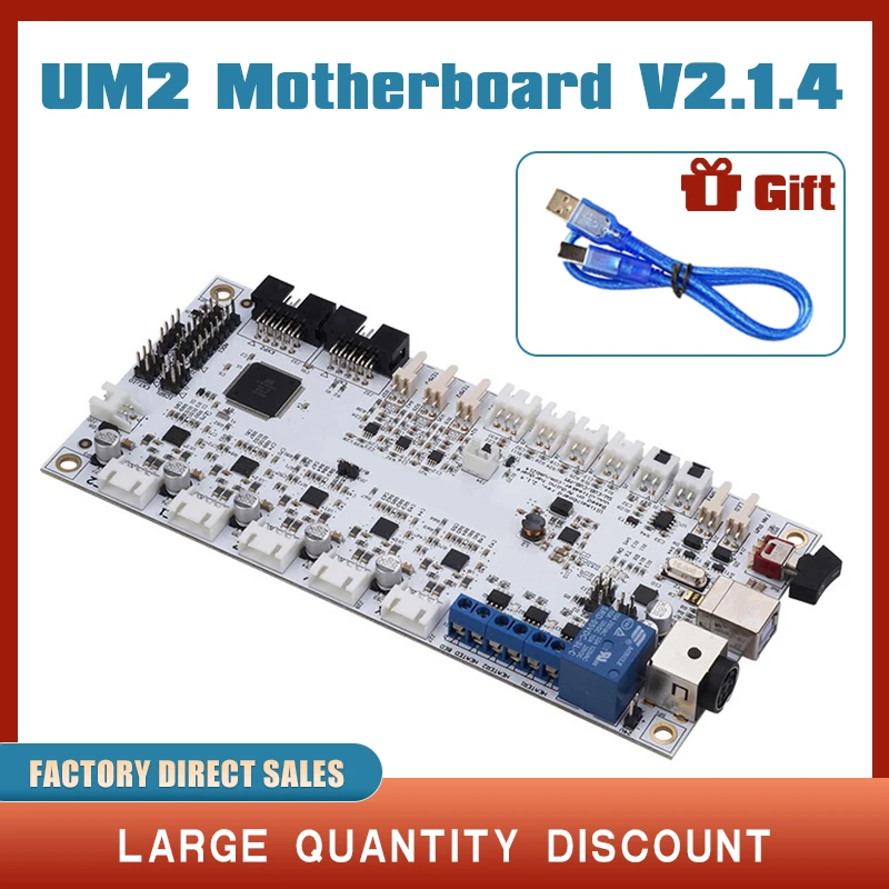 Um2 Motherboard V2.1.4. Um2+ Extended Control Board For Um2+ 3d Printers 3d Printer Part - 3d ...