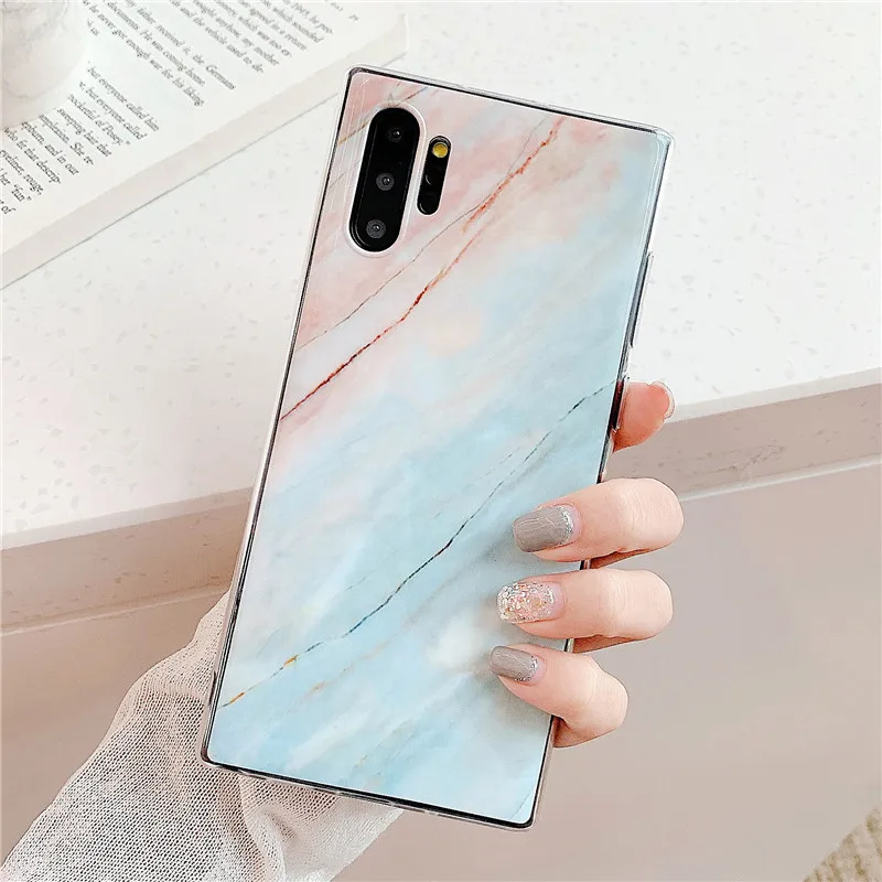 FLYKYLIN Marble Rose Case For Samsung Galaxy Note 10 Back Cover ...