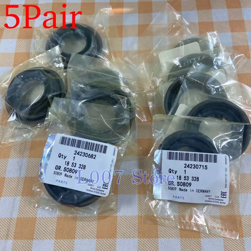 5-Pairs-Engine-Drive-Shaft-SEAL-For-Chevrolet-Cruze-Regal-LaCrosse-Aveo ...