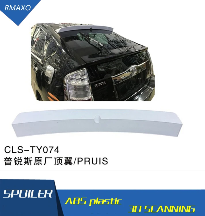 For PRIUS Spoiler 2005 2010 Toyota PRIUS ROOF Spoiler TF ABS Material ...