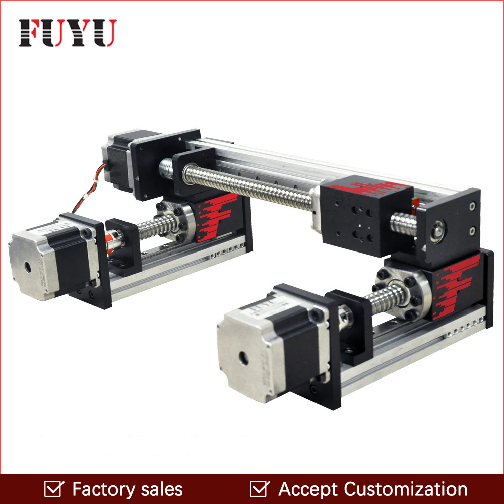 300-200mm-factory-sale-motorized-ball-screw-linear-guide-rail-XY-stage ...