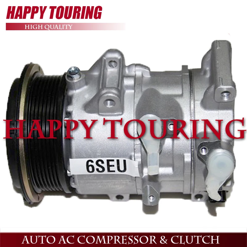 6seu16c A/c Compressor For Toyota Camry 2.4l Rav4 2.4l 2006-2009 ...