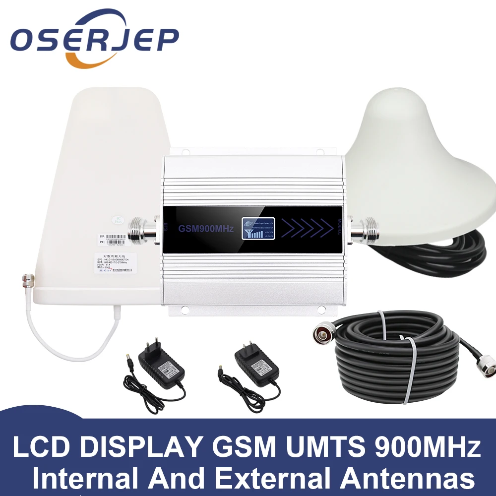 Repetidor de señal de teléfono móvil Gsm 900 Mhz con pantalla Led ...
