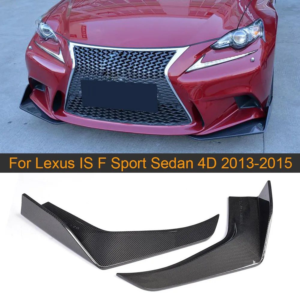 Carbon-Fiber-Car-Front-Bumper-Splittersfor-Lexus-IS-F-Sport-Sedan-4 ...