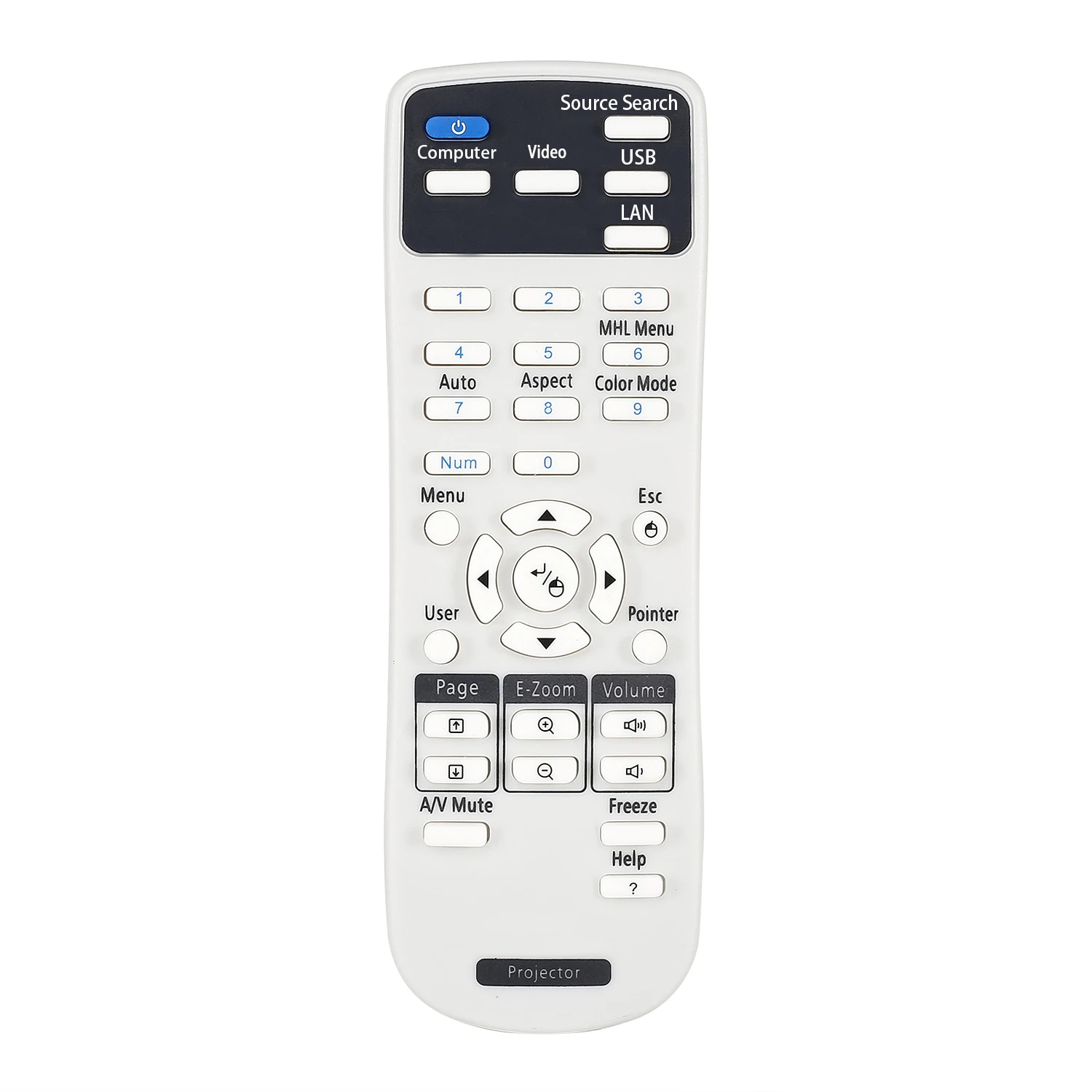 Remote-Control-for-Epson-Projector-CB-S04-X04-X29-X31-X36-97H-945H-965H ...
