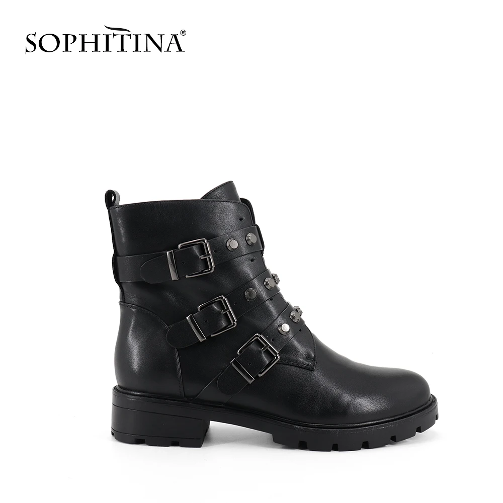 SOPHITINA/Ботинки женские на осень и зиму. Удобные женские ботинки ...