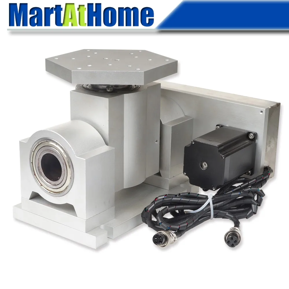 Cra405 Cnc Rotary Axis Indexer Table 4th & 5th Axis A-axis B-axis With ...