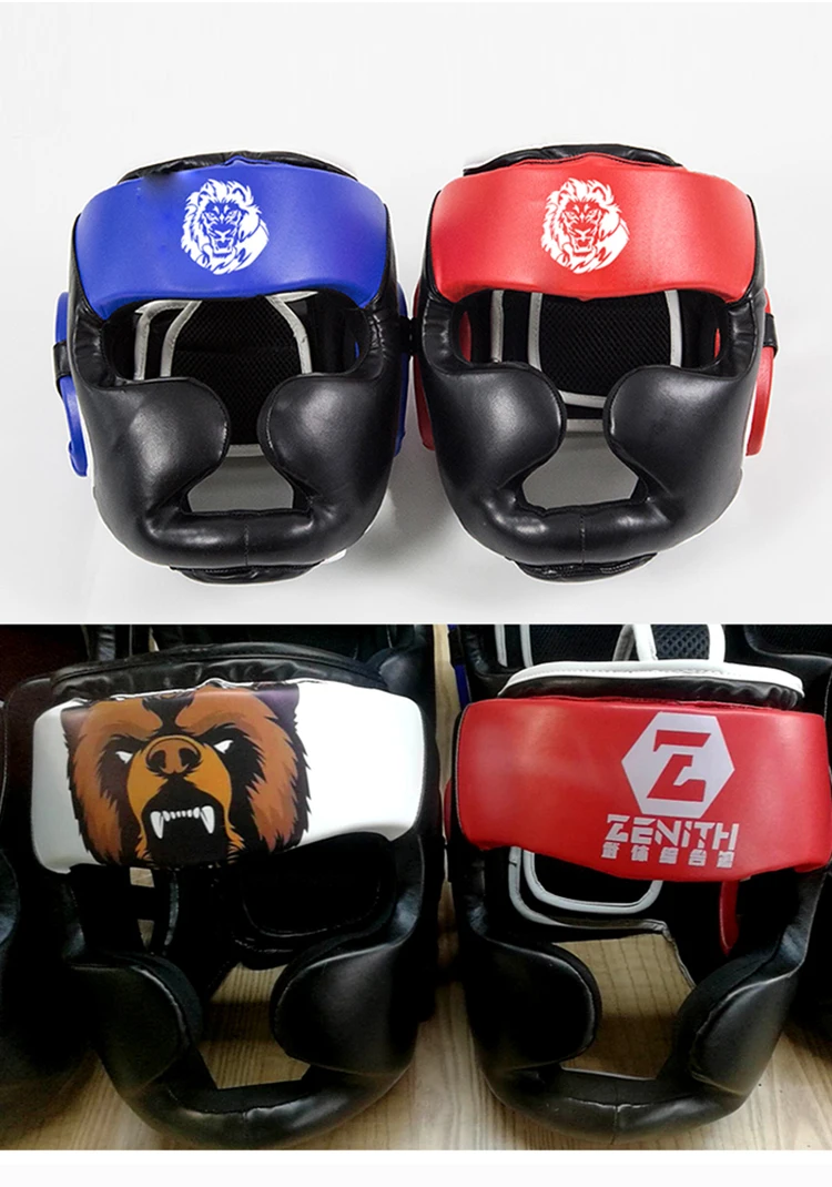 Poisson rouge blanc - S - Protège tête de boxe pour enfants et adultes ...