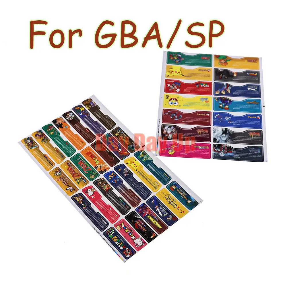 1set-For-Nintend-Gameboy-Advance-SP-Label-Stickers-Custom-Design-For ...