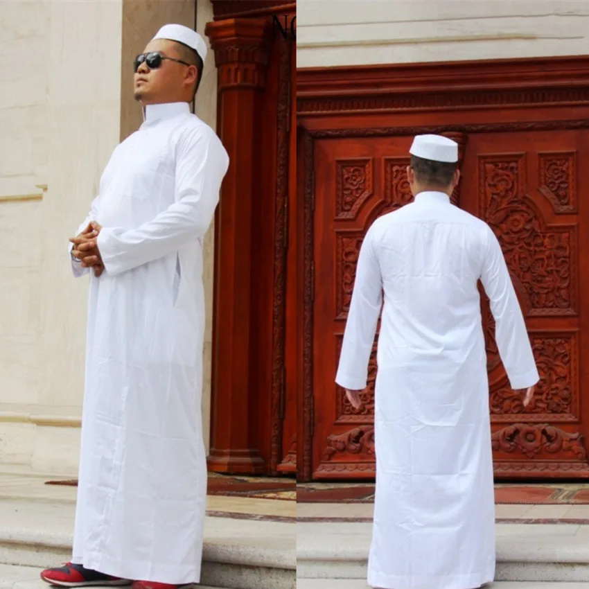 T-nicas-musulmanas-para-hombres-ropa-isl-mica-Abaya-rabe-de-Dub-i ...