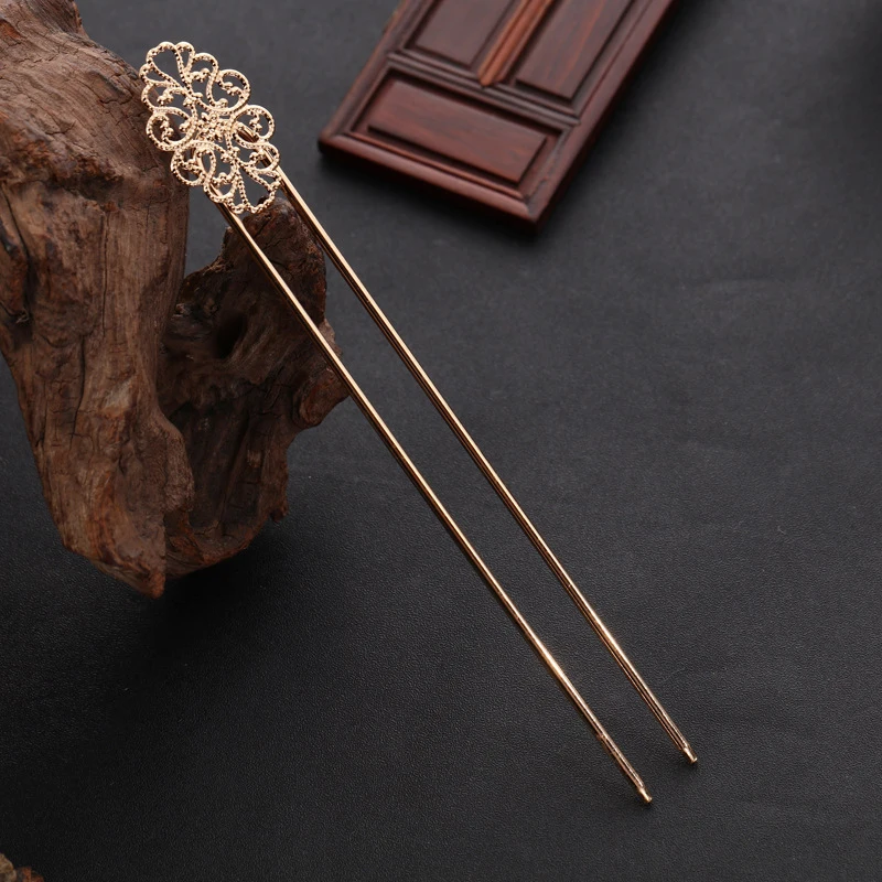 Chinese Traditional Hair Pin | Hair Pin Stick Metal | Chinese Hair ...
