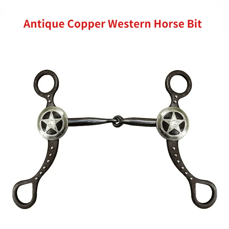 Western Copper Snaffle Bit