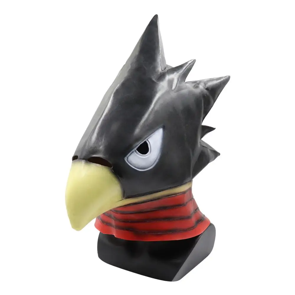 My Hero Academia Tokoyami Fumikage Crow Masks Black Cosplay Halloween ...