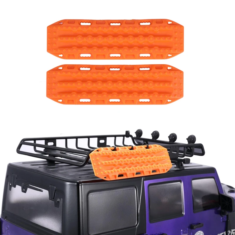 2PCS-Vehicle-Recovery-Traction-Tracks-Rescue-Anti-skid-Board-Sand-Snow ...
