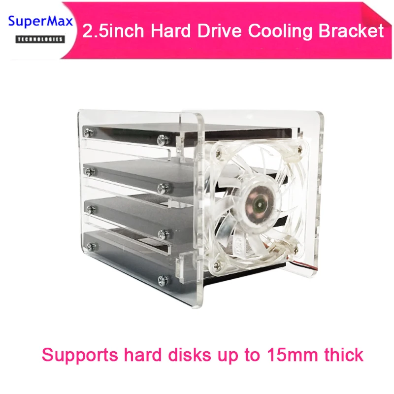 2-5inch-hard-drive-cooling-bracket-transparent-multi-disc-stacking ...