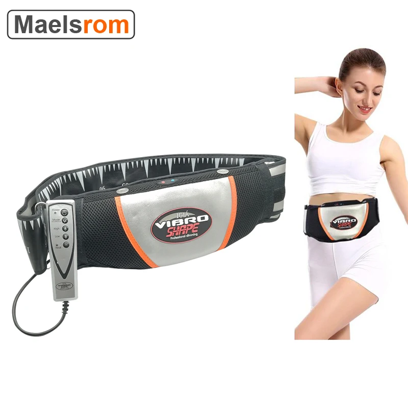 Electric Body Slimming Massager vibrating Waist Massager Slimming Belt ...