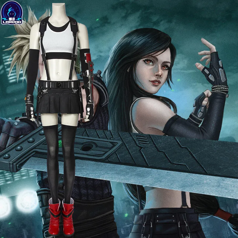 Game Final Fantasy VII Aerith Gainsborough Tifa Lockhart Cloud Strife ...
