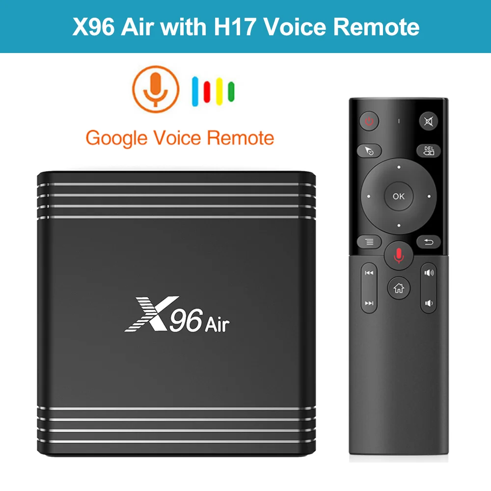 X96 Air Android tv Box Android 9,0 Amlogic S905X3 Smart tv Box 4K ...