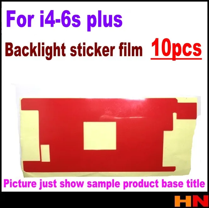 10pcs red backlight Sticker Film for iPhone 4 5 6s 4.7 6S plus ...