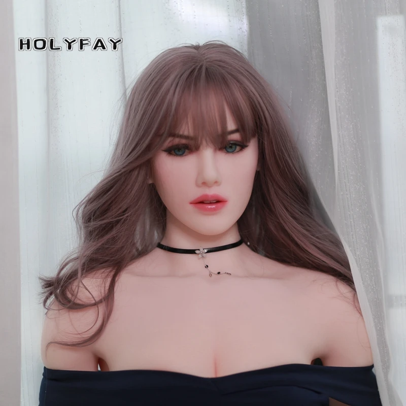 Tête De Poupée Sexuelle Taille Réelle En Silicone Tpe, Jouets Érotiques Et Sexuels Pour Hommes ...