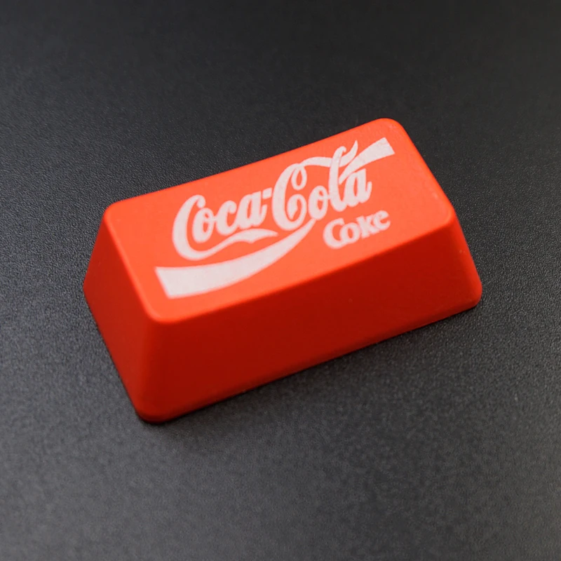 Mechanical keyboard backlight keycaps for red black Bilibili heart Coca ...