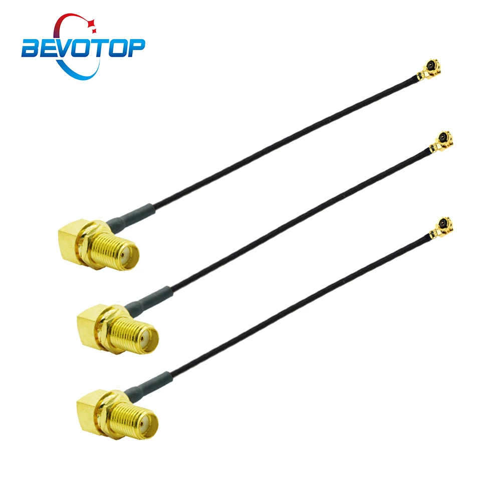 10pcs-SMA-to-IPEX-Cable-u-FL-IPX-IPEX1-Female-to-SMA-Female-Right-Angle ...