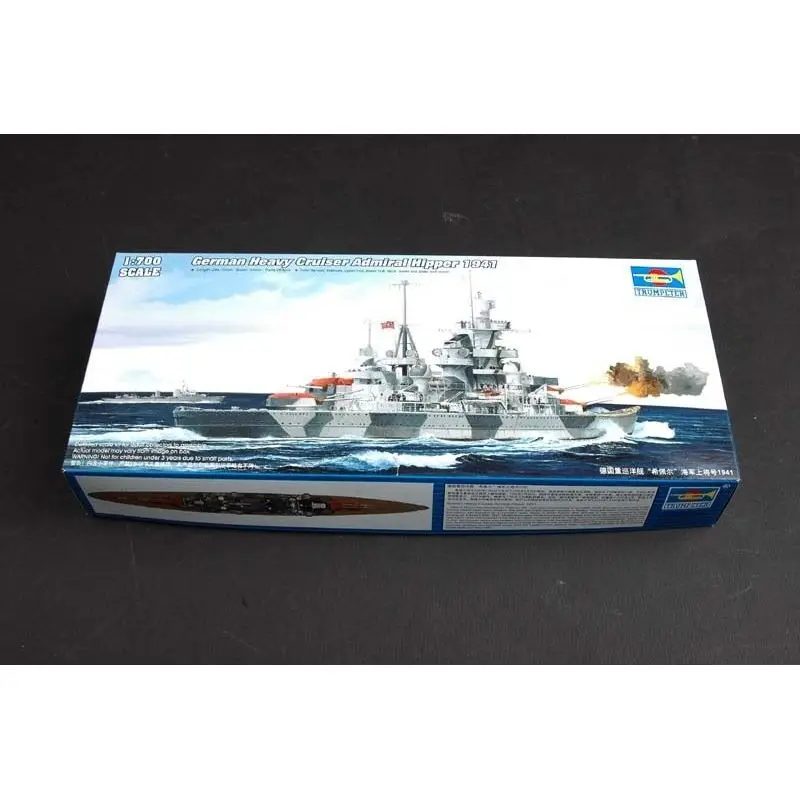 Trumpeter-05776-1-700-German-Cruiser-Admiral-Hipper-1941-Scale-Model ...