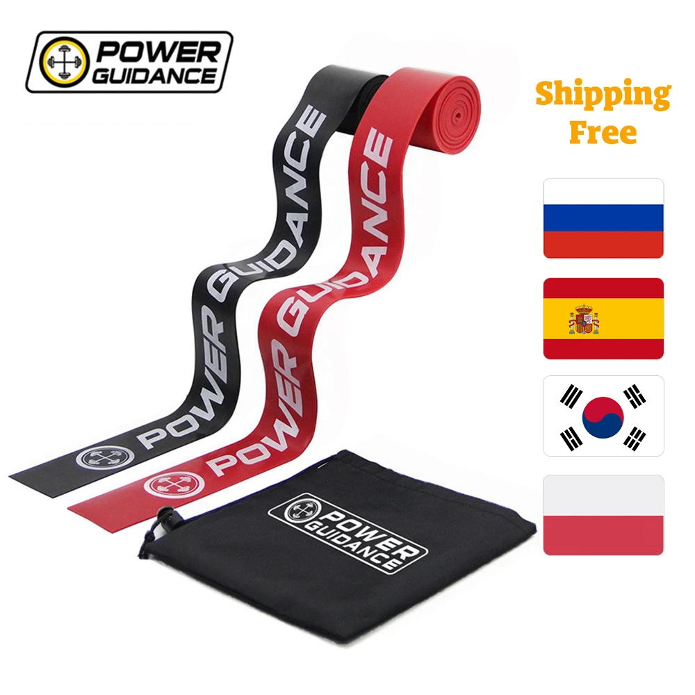 2PCS Mobility Recovery Bands mma Compression Muscle Floss Band Rubber ...