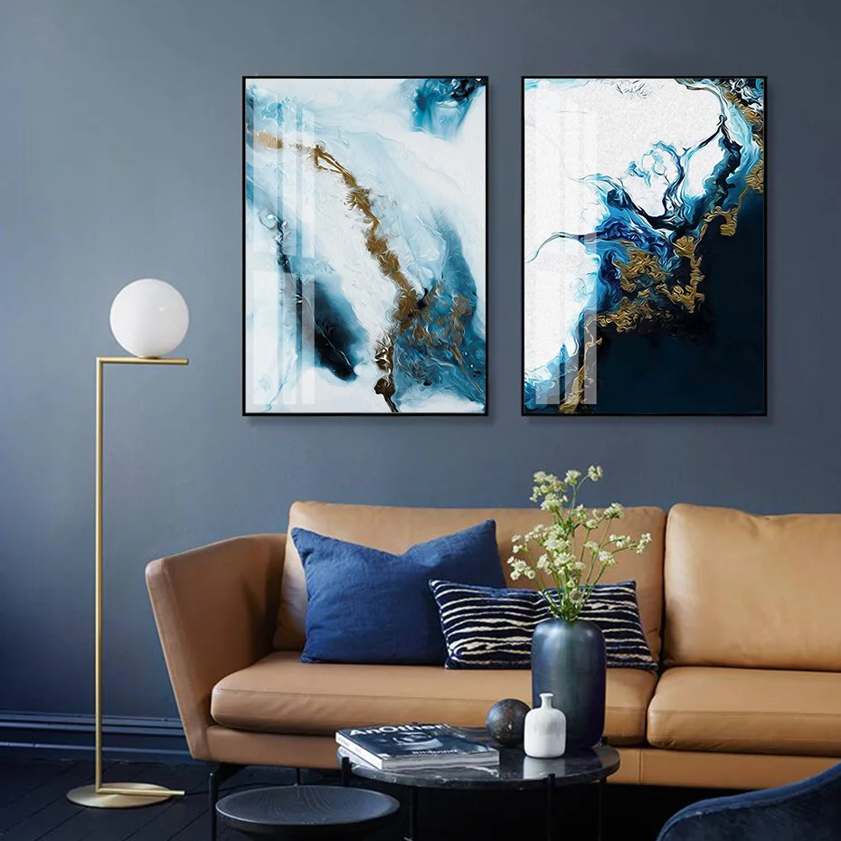 Matt Blue Art Paints