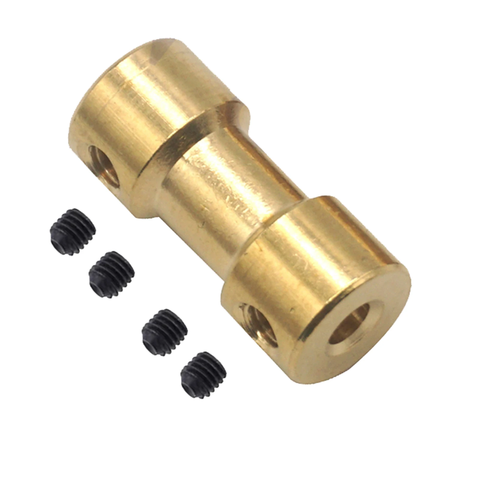 1Pack-Brass-Motor-Shaft-Coupling-Coupler-Connector-Sleeve-Joint-Adapter ...