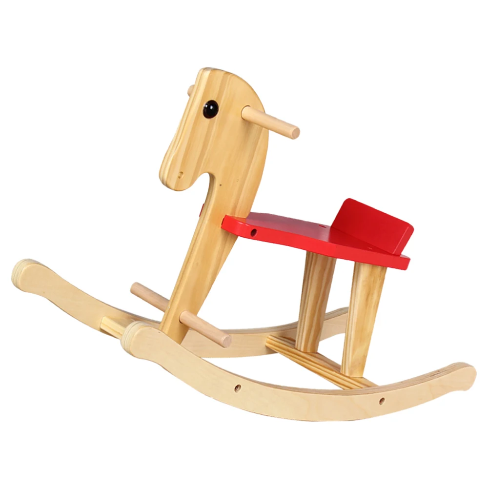 Kids-Solid-Wood-Rocking-Horse-Baby-Rocking-Chair-Ride-on-Toys-Ride-on ...