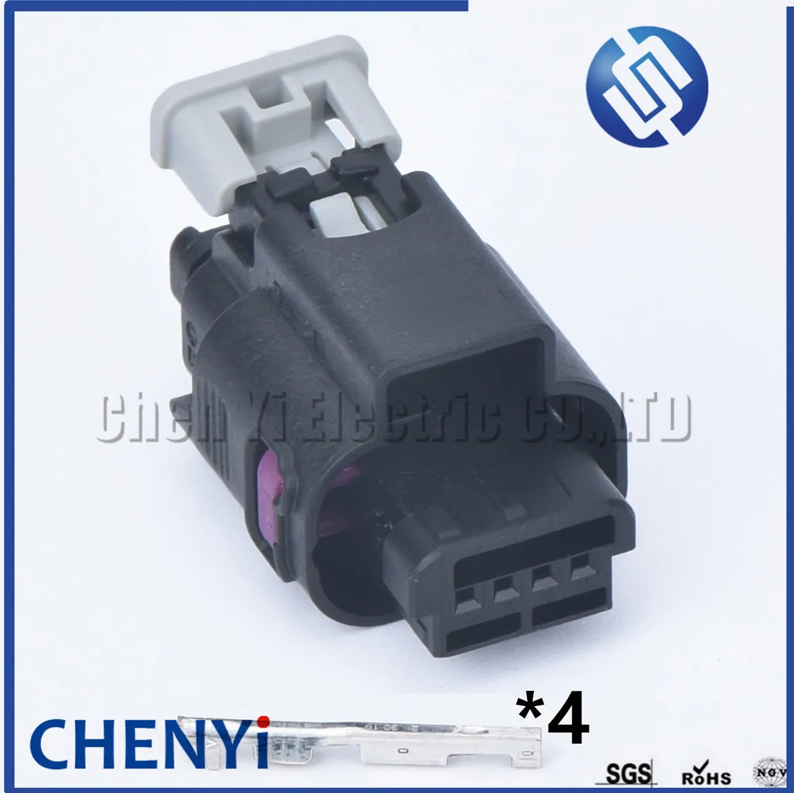 1-set-4-Pin-female-auto-waterproof-sensor-connector-Rear-camera-plug ...