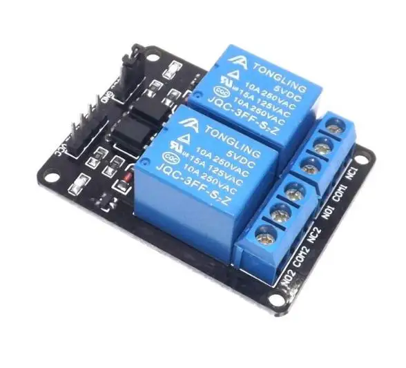 5V Two way relay module 5V With light decoupling protection relay ...