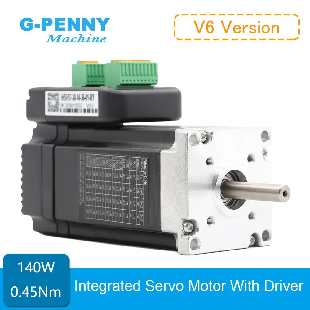 Free Shipping! Integrated Servo Motor With Driver 140w 36vdc 3000rpm 0 ...