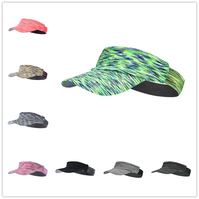 New Sports Hat Women Men's Running Outdoor No Top Sun Hat Golf Quick ...