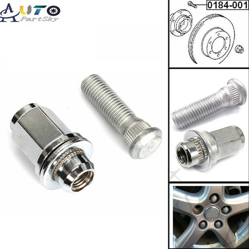 Tuerca y perno de rueda para TOYOTA 4runner, SCION tC, LEXUS GX460 ...
