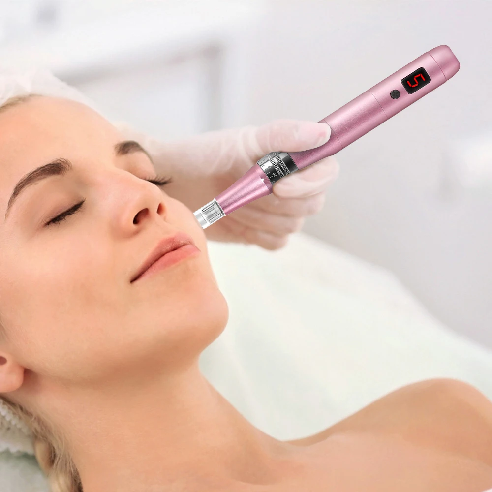 Dermapen-Wireless-Electric-Derma-Pen-5-Speeds-Microneedling-Pen ...