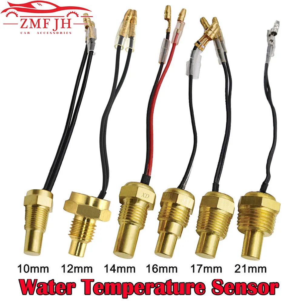 Universal-12V-24V-Car-Truck-Digital-Water-Temperature-Sensor-Sender-50K ...