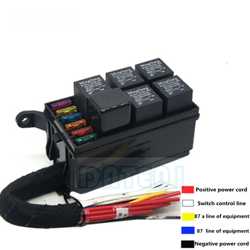 6way40A Car Refit Central Control Box With Line Cruise Ship Commercial ...