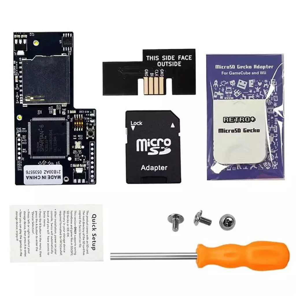 For-GameCube-NGC-GC-Loader-SD2SP2-Adapter-TF-Card-Reader-Adapter-For ...