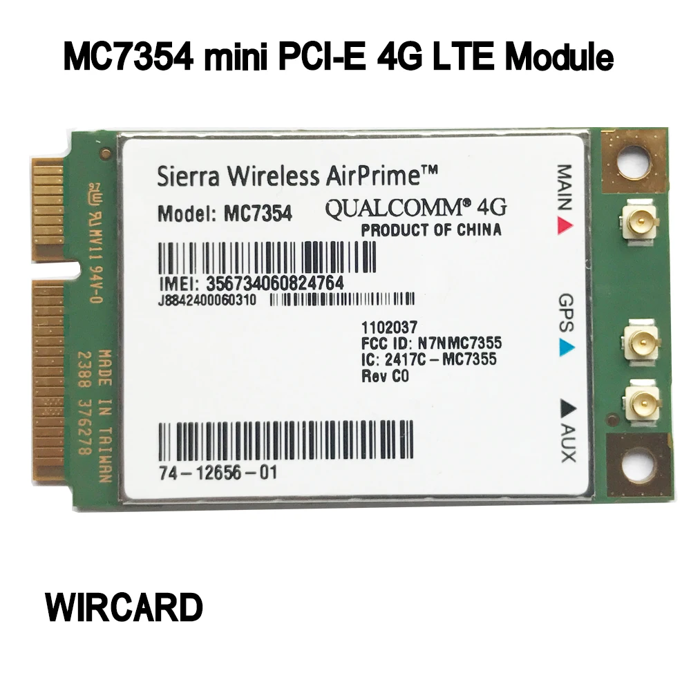 MC7354 4G LTE mini PCI E 4G Card Cat3 100M 4G Module|3G Modems ...