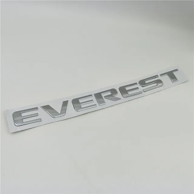 Logo chữ Everest cao cấp cho Ford Everest 2019+ - COVIDCAR