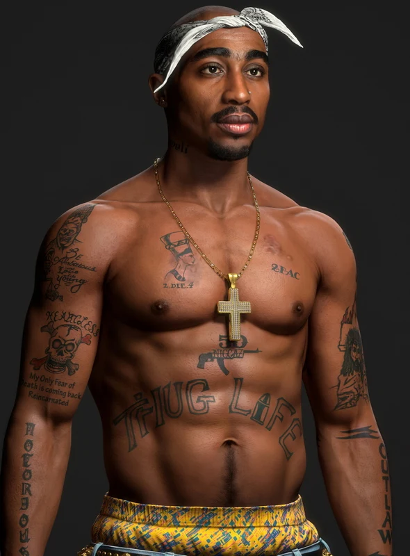 Tupac Shakur Tattoos