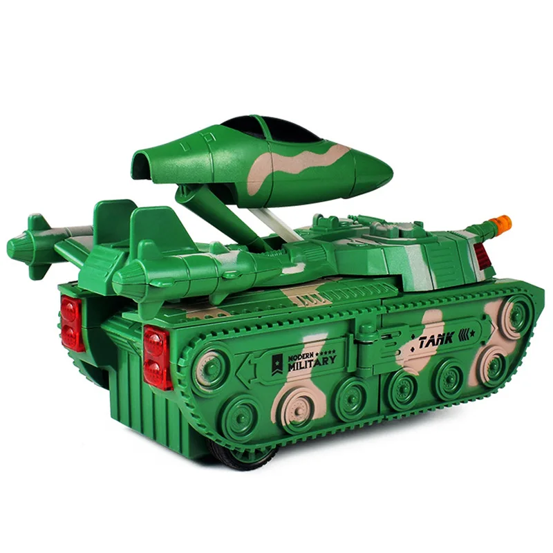 Aircraft-model-of-remote-control-deformable-rechargeable-electric-tank ...