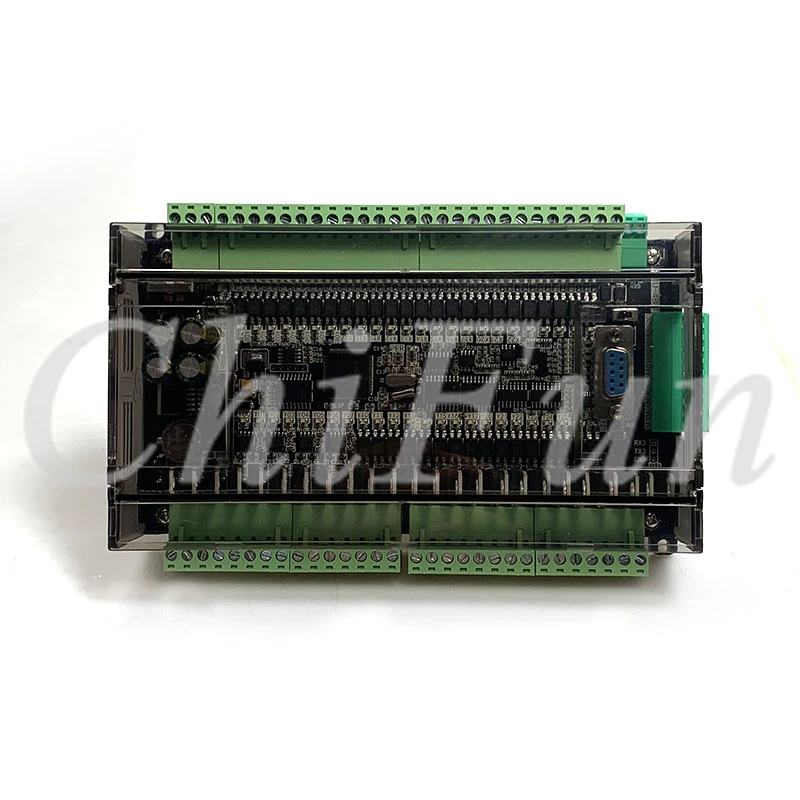 PLC industrial control board FX1N FX2N FX3U-48MT/40MT 6AD 2DA 24 input 24 Transistor output ...