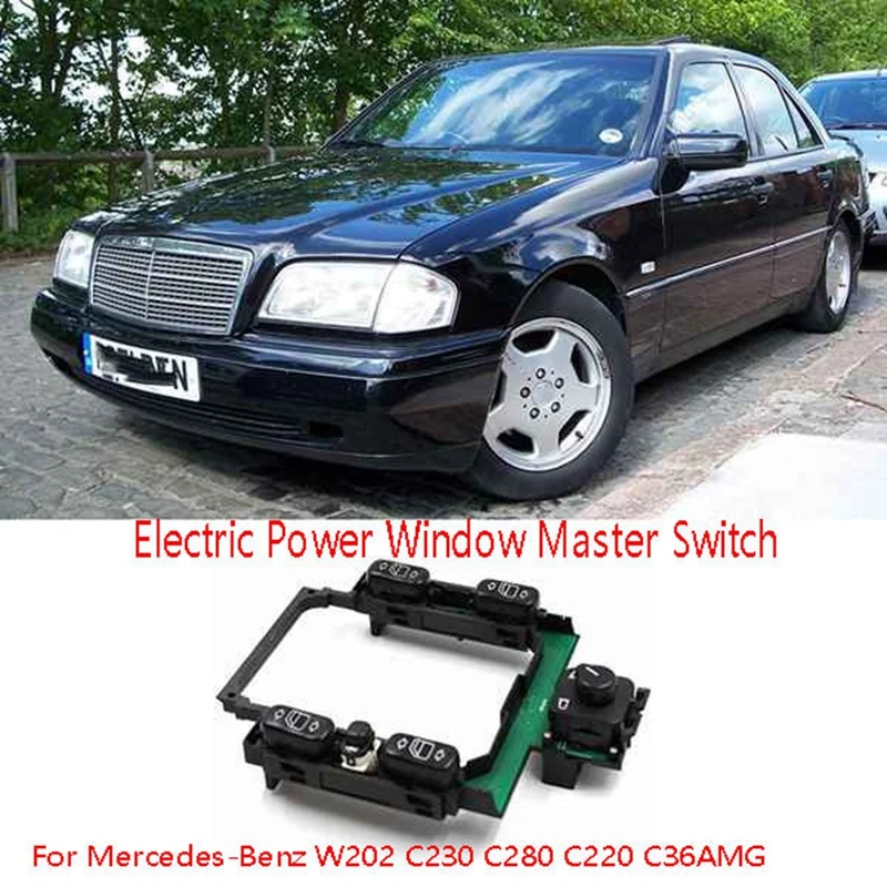 New Electric Power Window Master Switch Replacement for Mercedes Benz ...